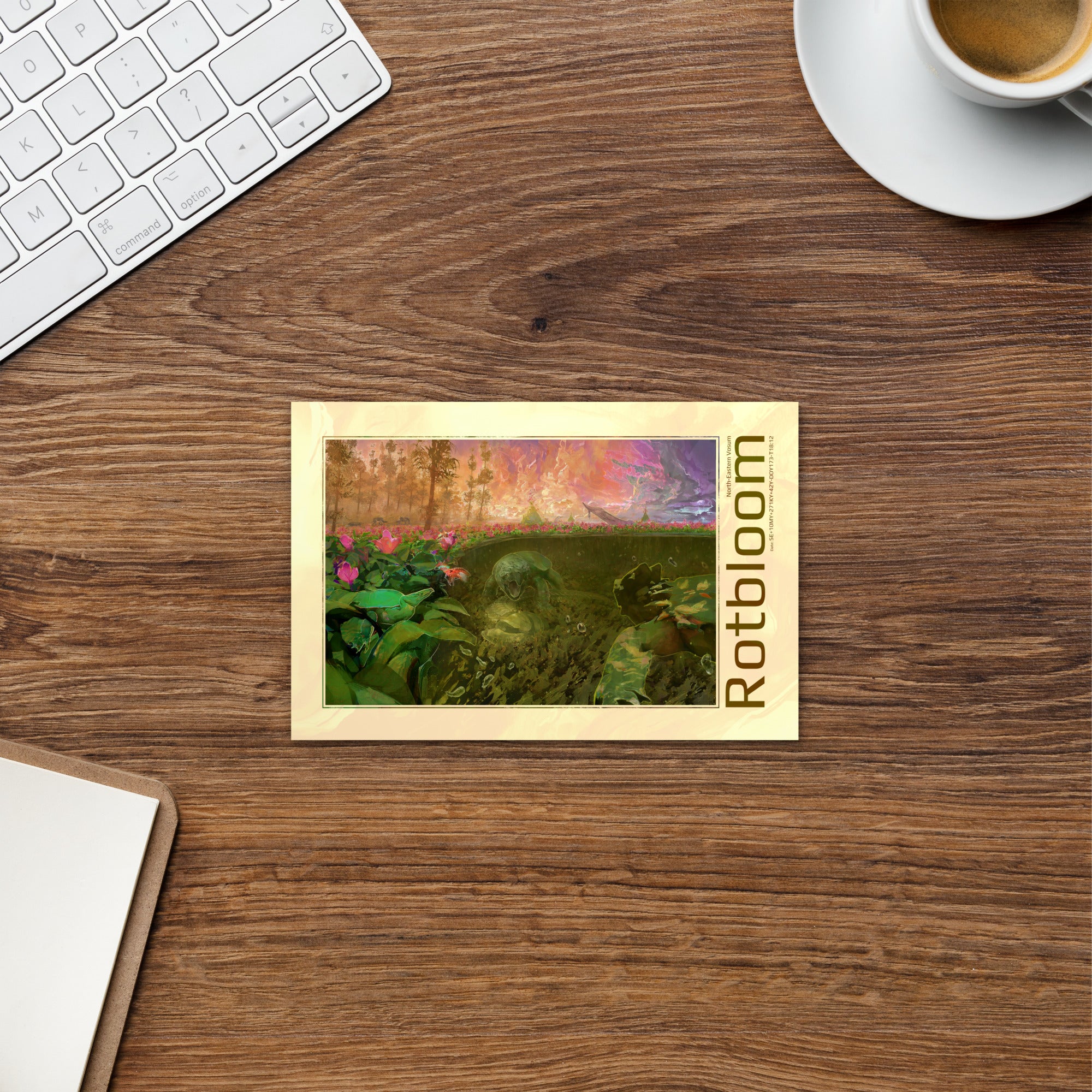 Rotbloom - Postcard – Kappa: The World of Turtles