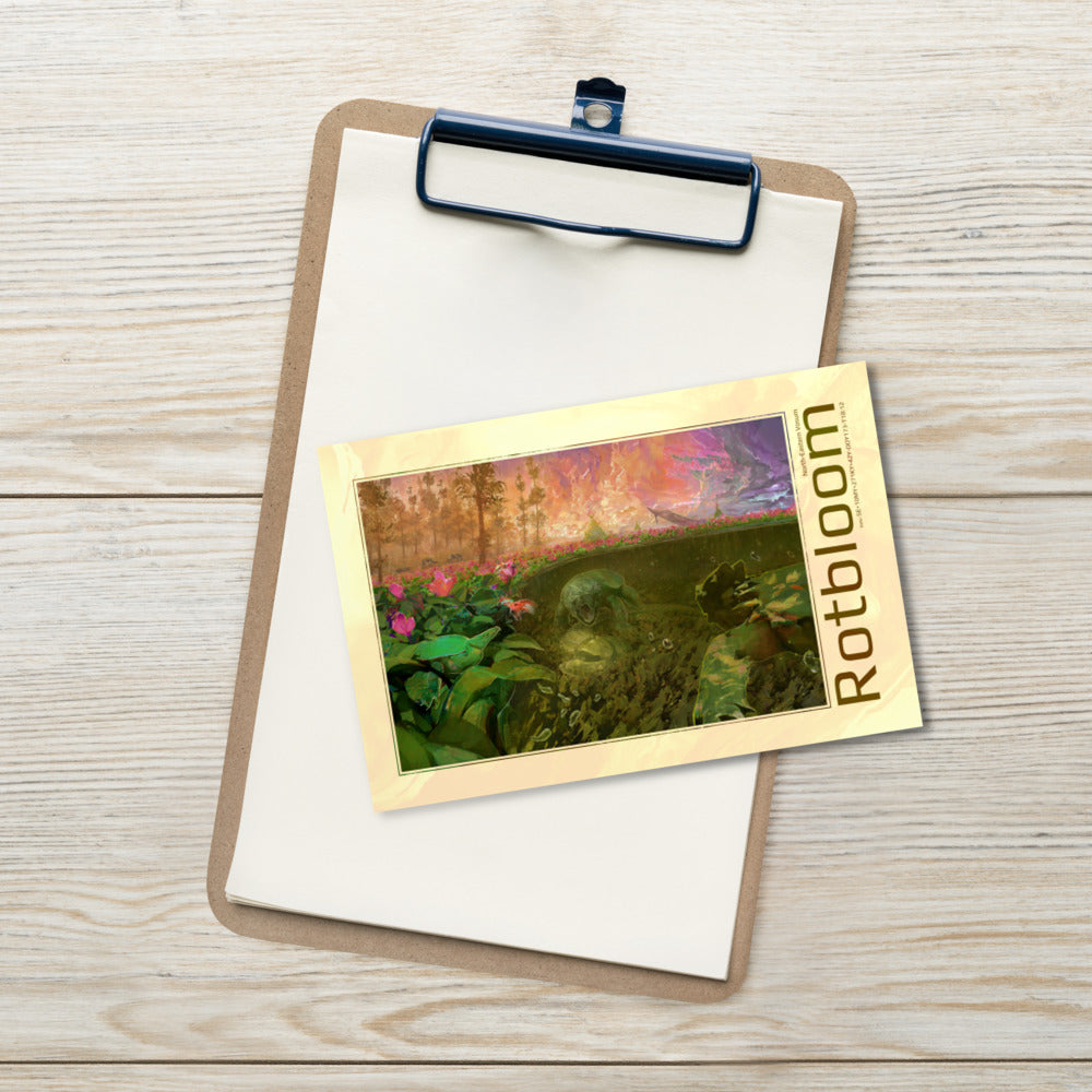 Rotbloom - Postcard – Kappa: The World of Turtles